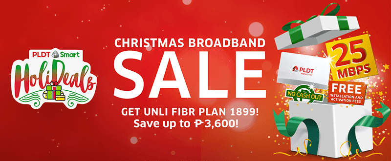PLDT announces Christmas Broadband sale with upgraded speeds