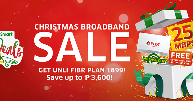 PLDT announces Christmas Broadband sale with upgraded speeds