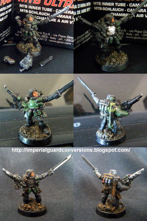 Imperial Guard Hobby: Stormtroopers conversion 6: Veteran Sergeants ...