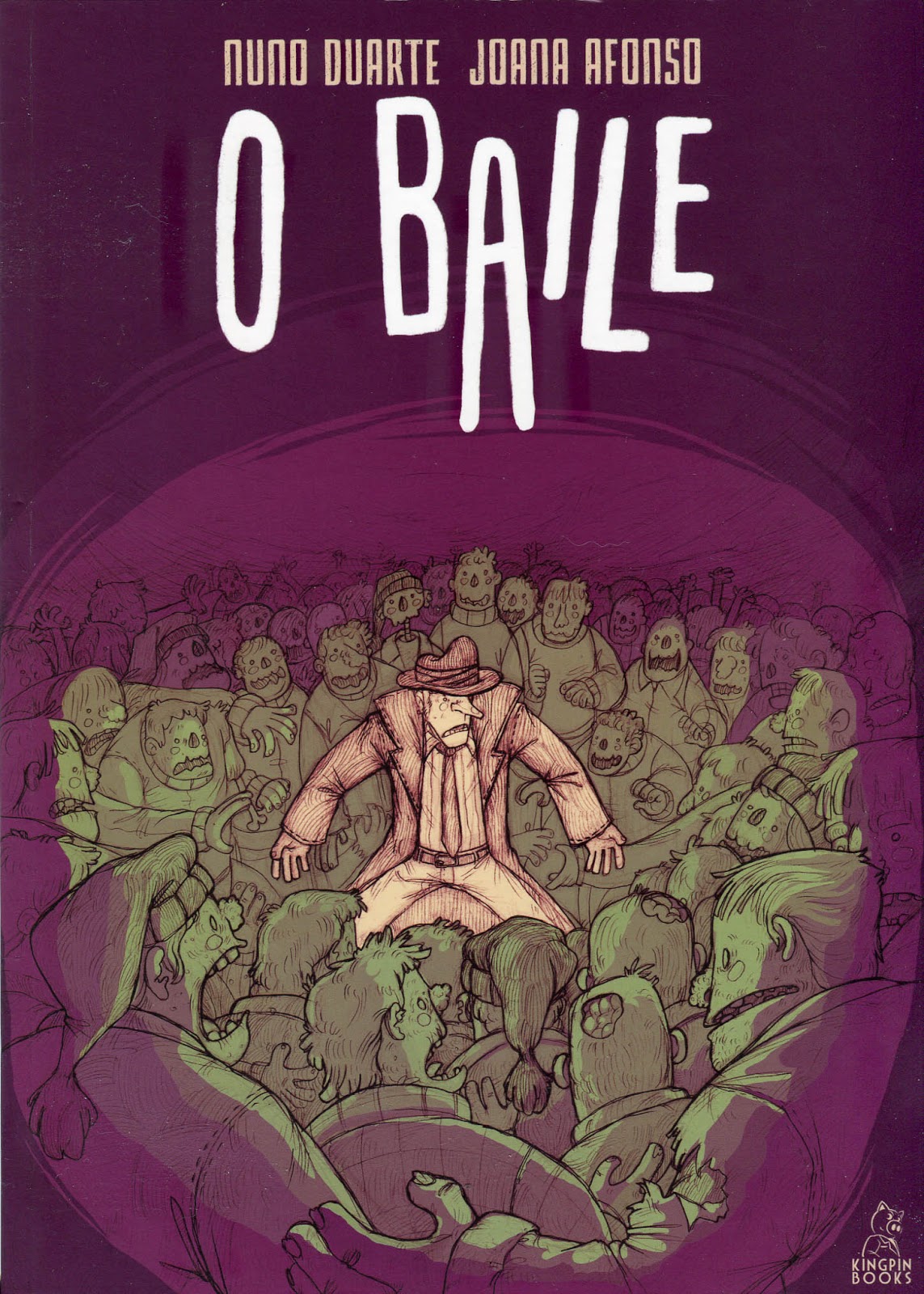 Ler BD: O baile. Nuno Duarte e Joana Afonso (Kingpin Books)