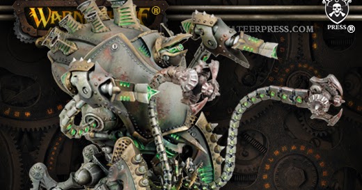 Wargame News and Terrain: Privateer Press: Warmachine Colossal Cryx ...