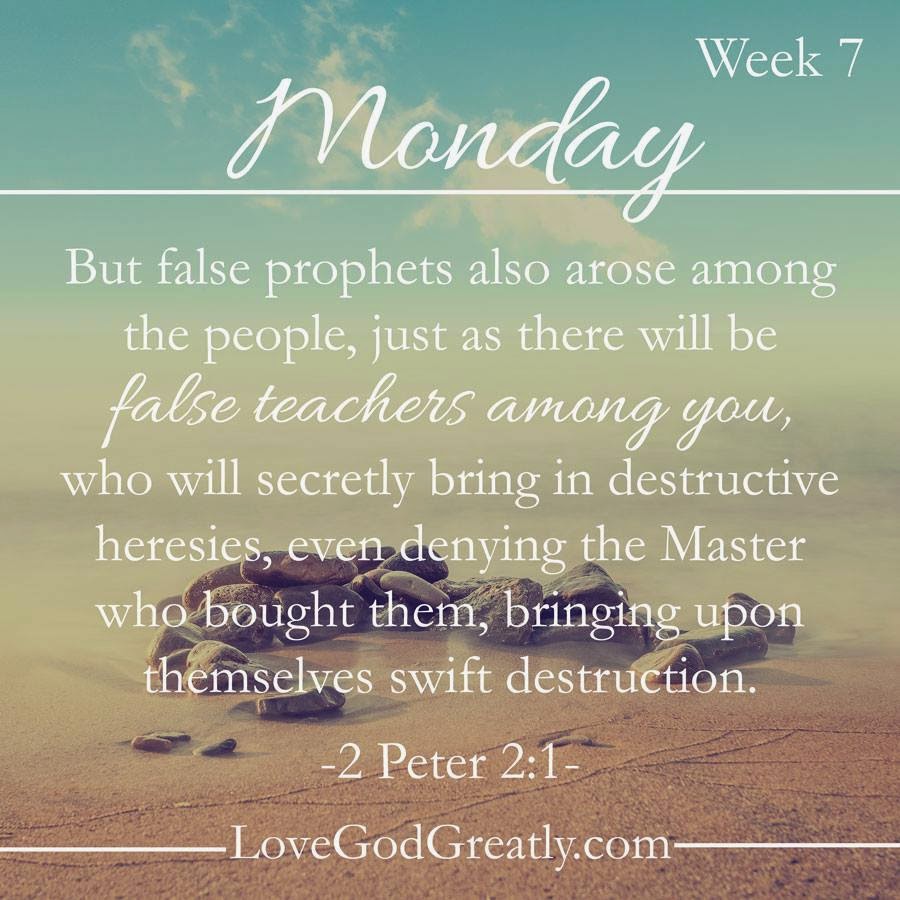 Living for God: Beware of False Teachers