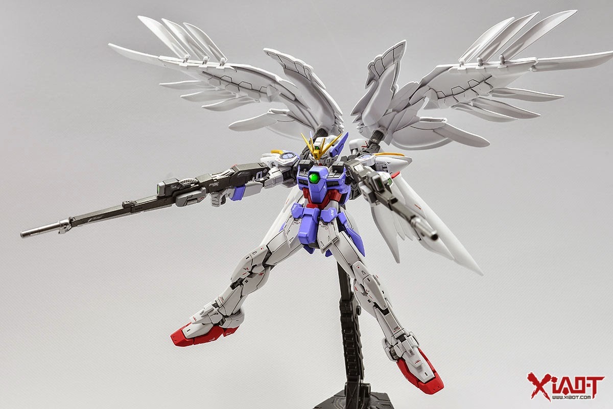 GUNDAM GUY: RG 1/144 Wing Gundam Zero Custom EW - Painted Build