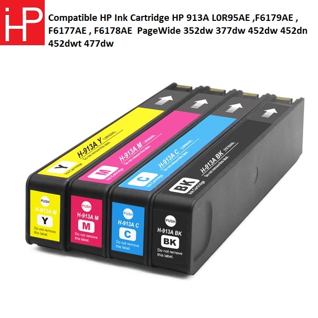 I Print Hub: Compatible HP Ink Cartridge HP 913A L0R95AE ,F6179AE ...