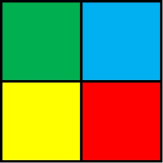HOW TO DIVIDE A SQUARE INTO FOUR (4) EQUAL PARTS ~ Mathematics Realm