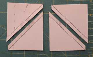 sophie junction: Let Me Count the Ways ... to make Triangle Squares