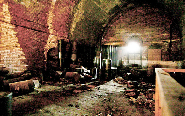 New York - History - Geschichte: Brooklyn Bridge Vaults