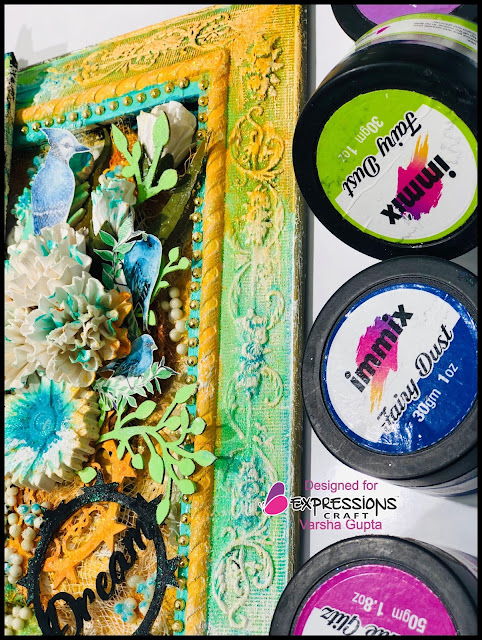 C-Arts and Crafts: Inspiring old treasure... Altered frame using Art ...