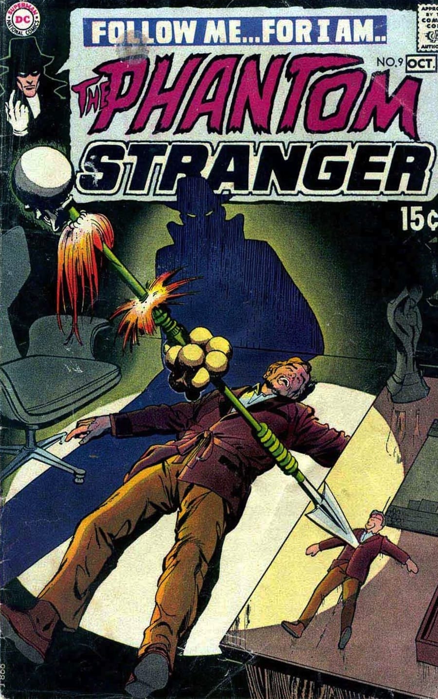 Phantom Stranger v2 #9 - Neal Adams cover - Pencil Ink