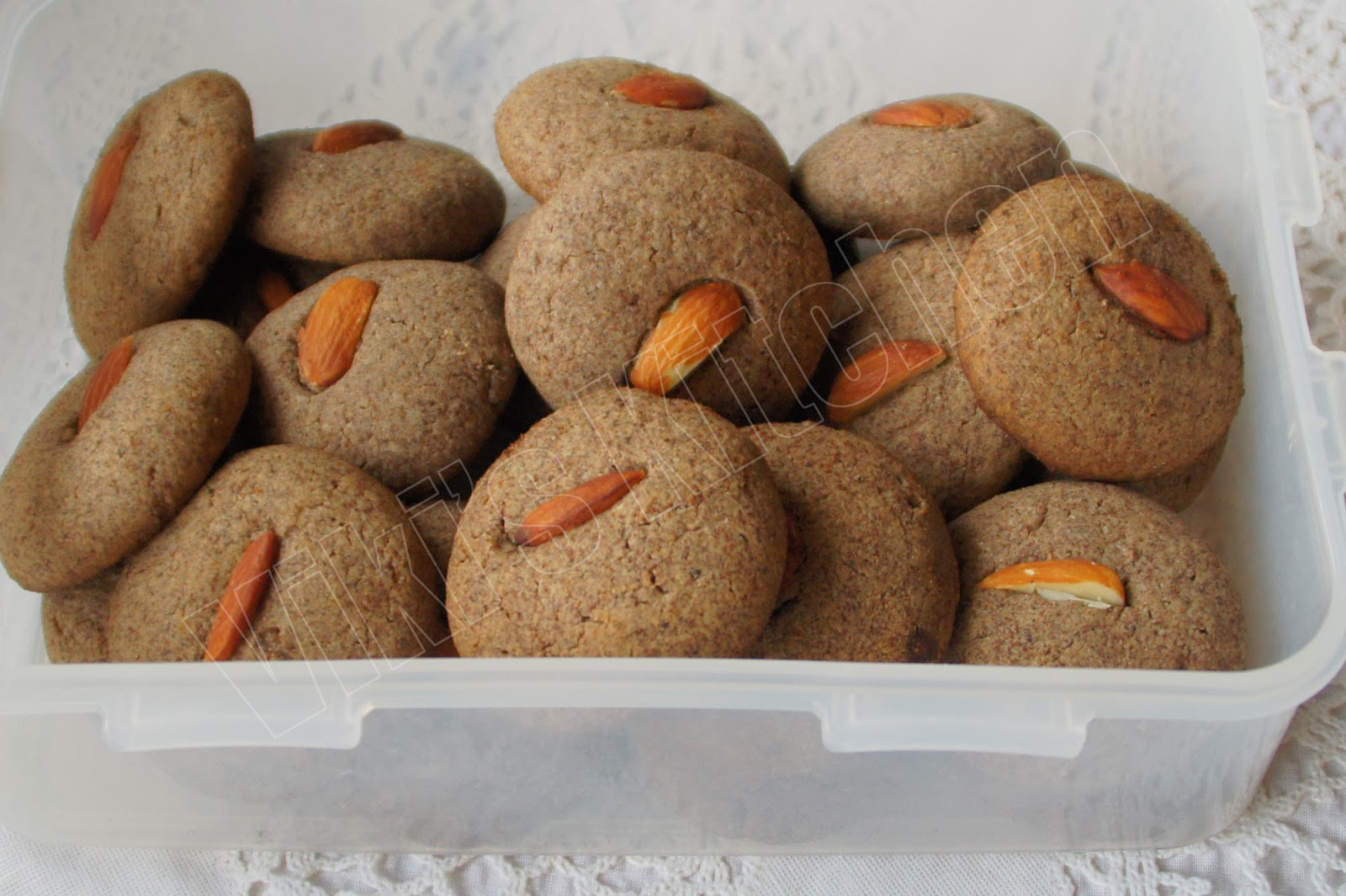 Viki 's Kitchen: Ragi Cookies