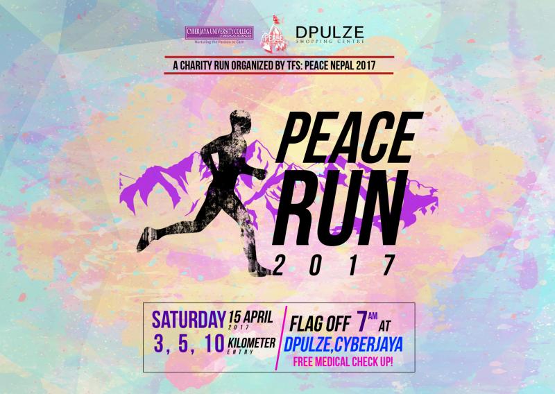 RUNNING WITH PASSION: Running on Hope at PEACE RUN 2017