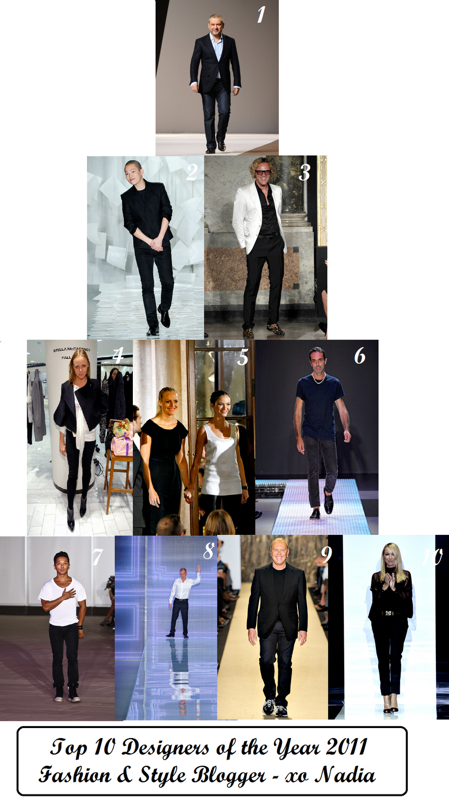 Fashion & Style Blogger: BestOfTheYear2011: Top 10 Designers of the Year