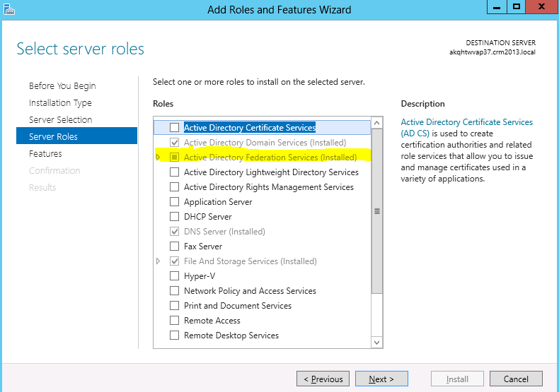 Dynamics CRM Knowledge Base: How to Configure IFD Hosted Setup in ...