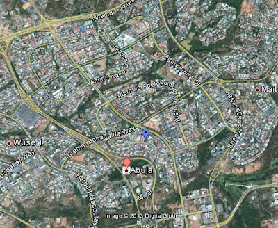 Abuja google maps in progress. ~ Osa's eye: Opinions & Views on Nigeria
