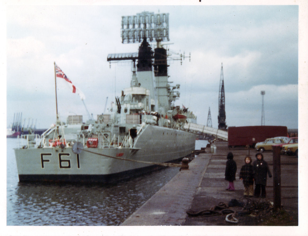 Trains and Boats and Planes: Warships at Cardiff Docks in the 60s and 70s