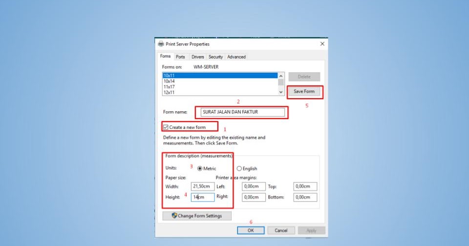 Cara Menambah Ukuran Kertas Di Printer Dot Matrix Lx 300+Ii Dan Lx 310 ...