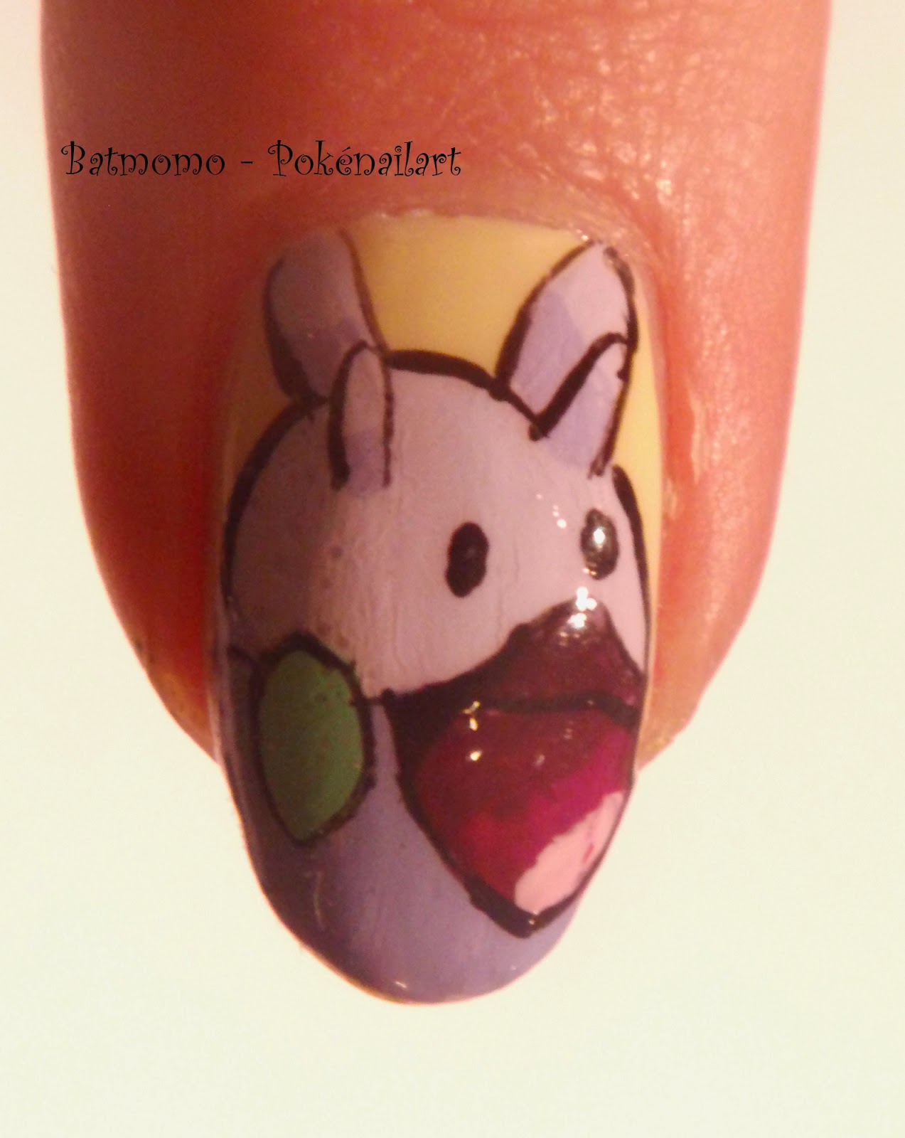 Pokénailart: GOT challenge - Pastel - Mucuscule / Goomy