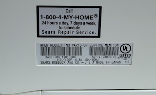 Tight Acres: Kenmore Elite Ergo 3 19010