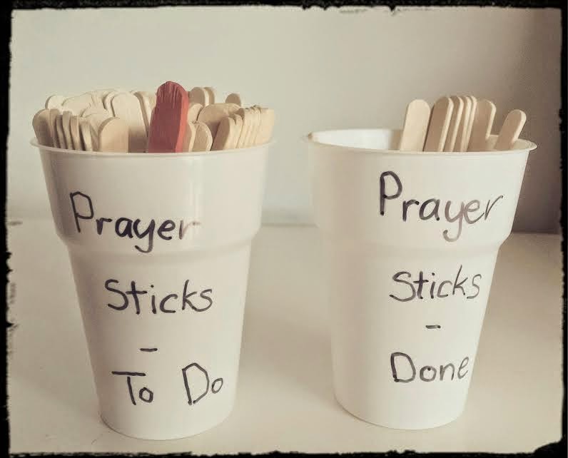 Homemade By Lauren: {Prayer Sticks}