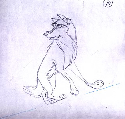 Living Lines Library: Balto (1995) - Characters, Production Drawings
