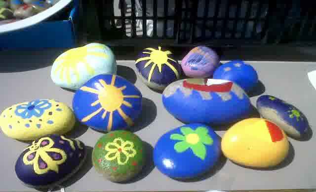 easy rock painting for kids ~ projects art craft ideas
