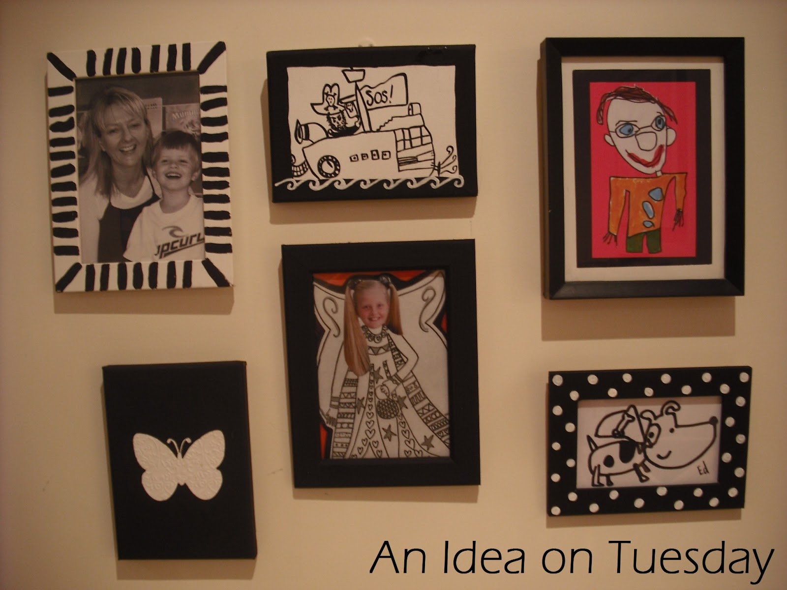 An idea on Tuesday: Funky Frames