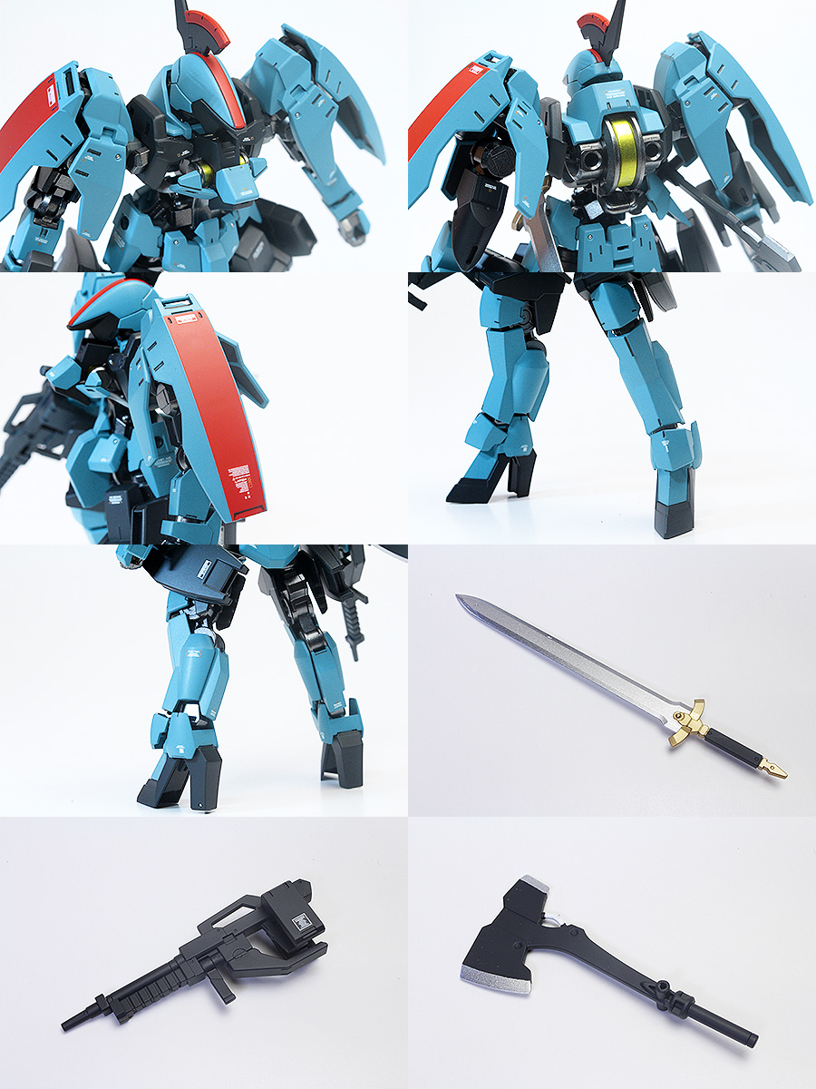 GUNDAM GUY: HG 1/144 Carta's Graze Ritter - Painted Build