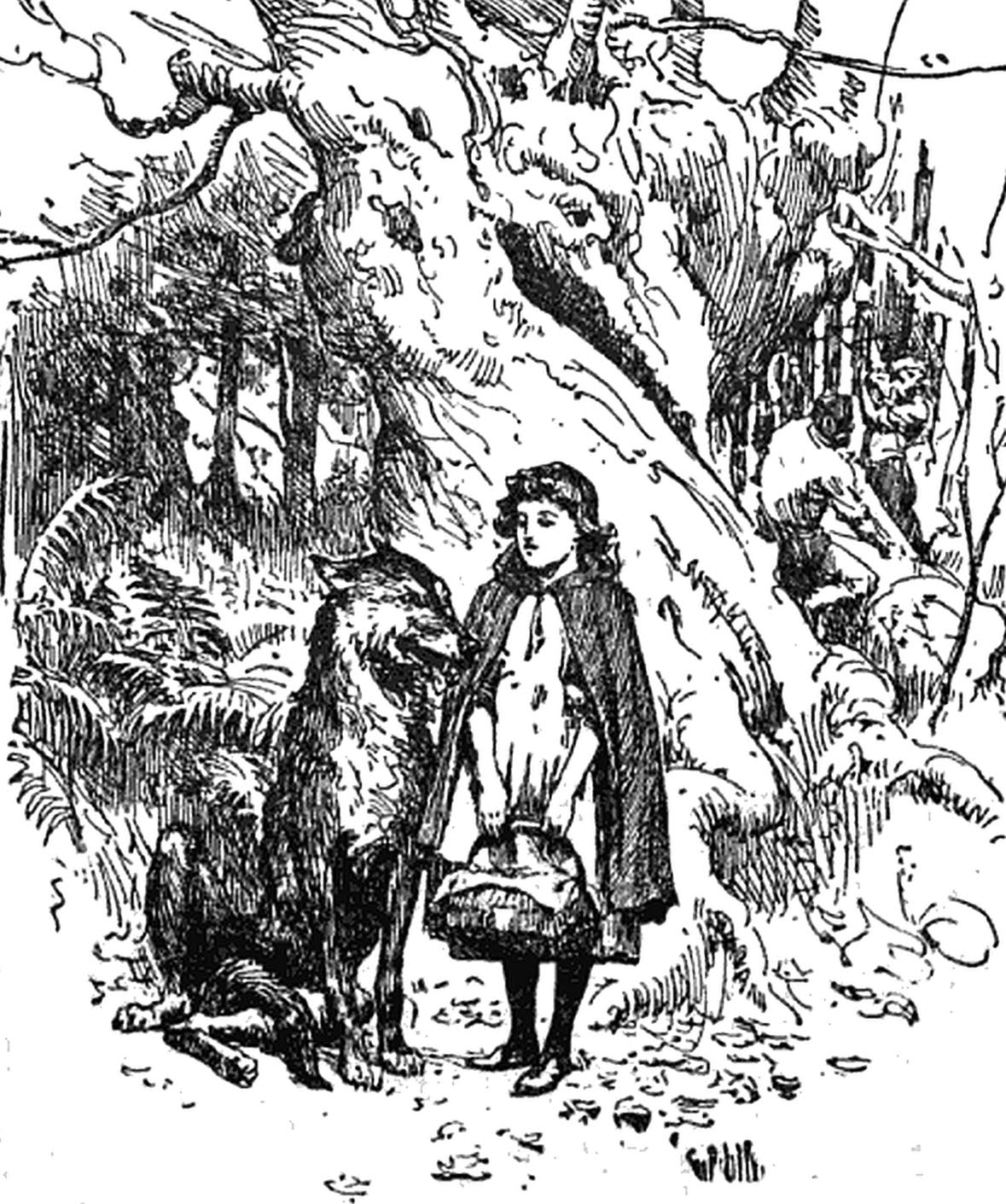 Desenhos Clássicos da Chapeuzinho Vermelho