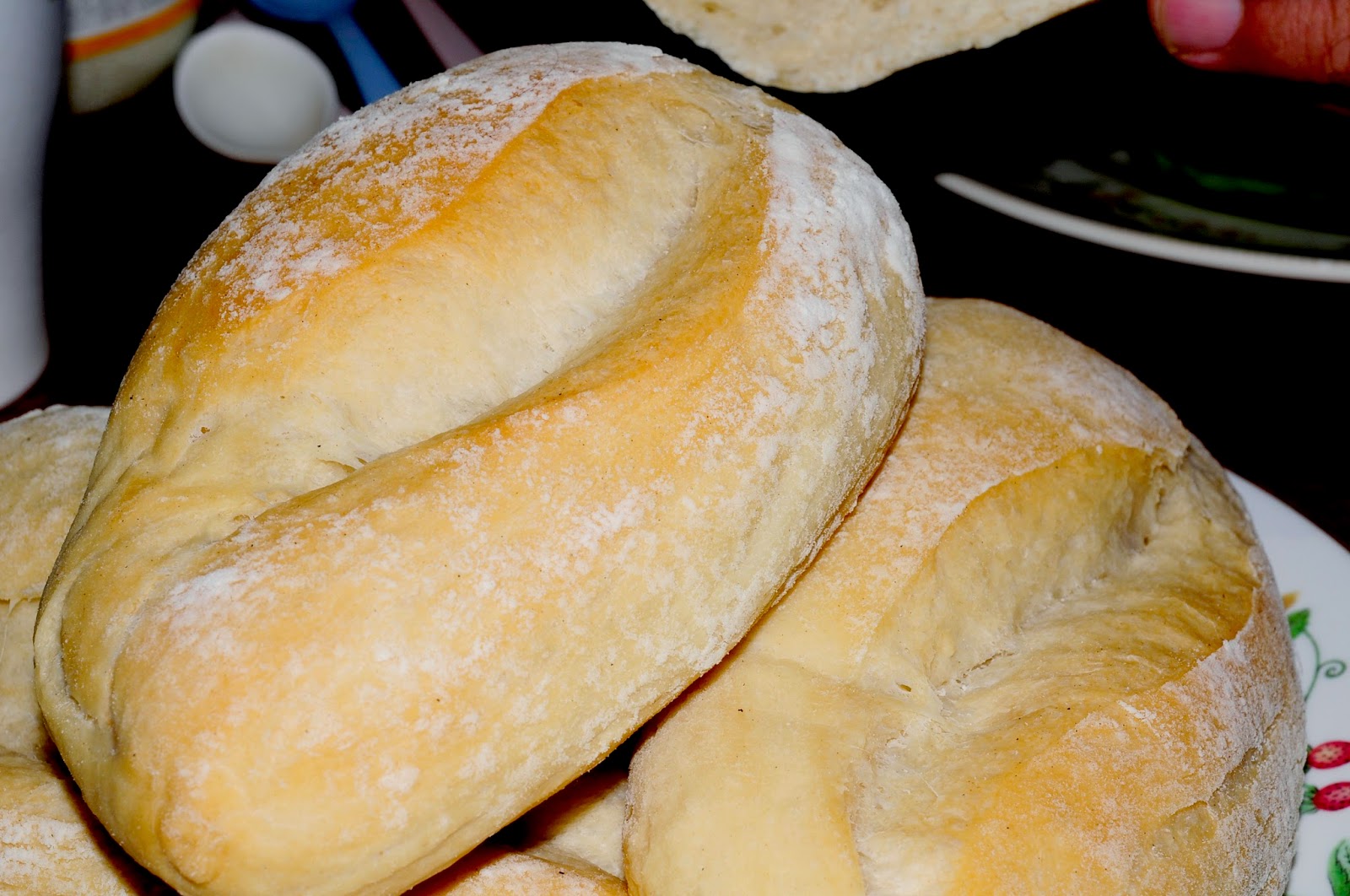 my discovery of Bread: Krusti's or crusty rolls