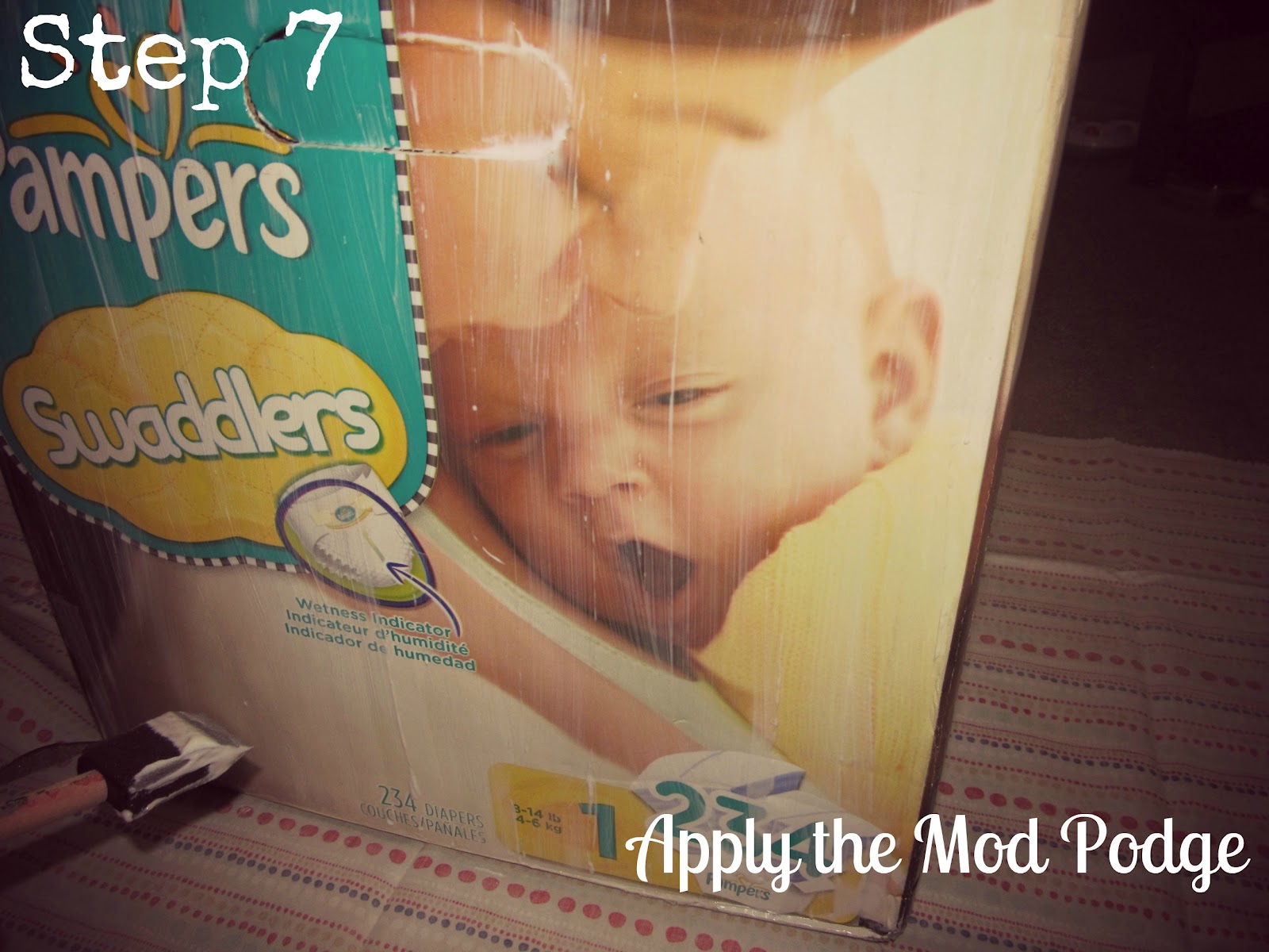 Little Mudpies: Fabric Covered Diaper Box