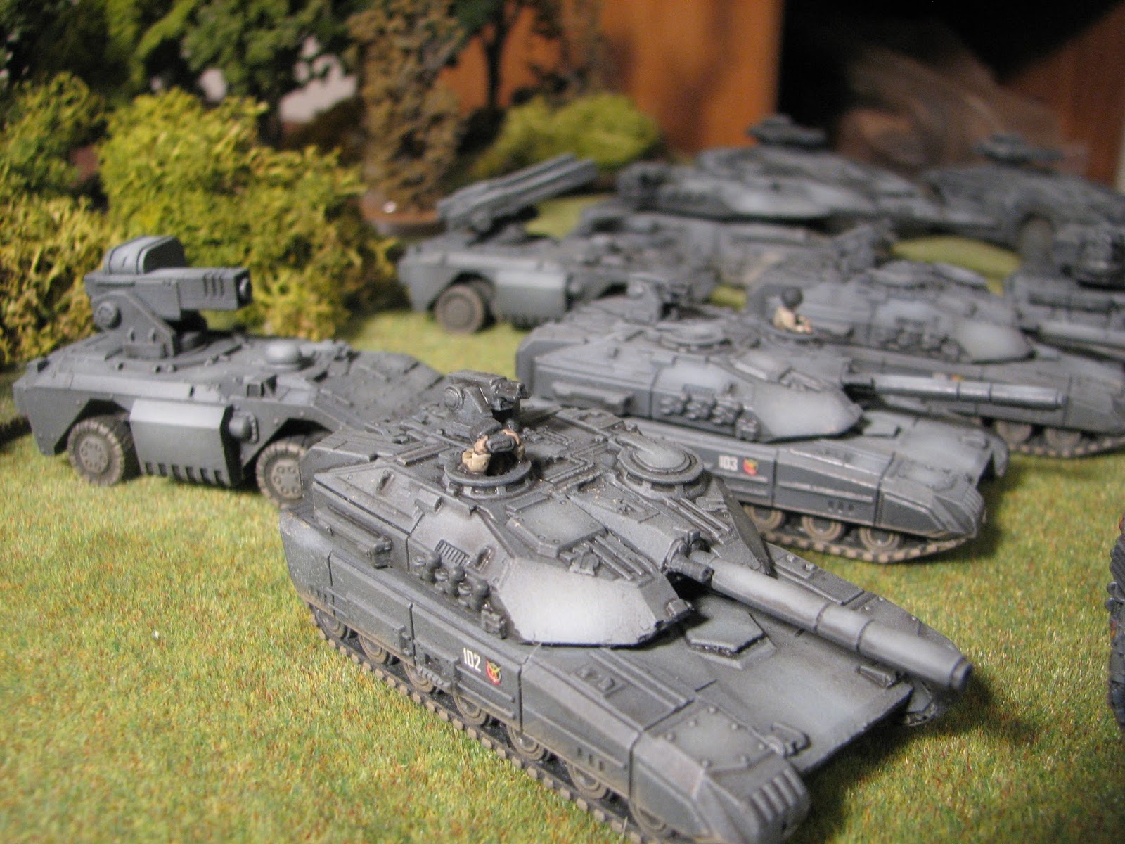 15mm Sci Fi Small Soldiers: Khurasan 15mm Federal Sci-Fi Vehicles