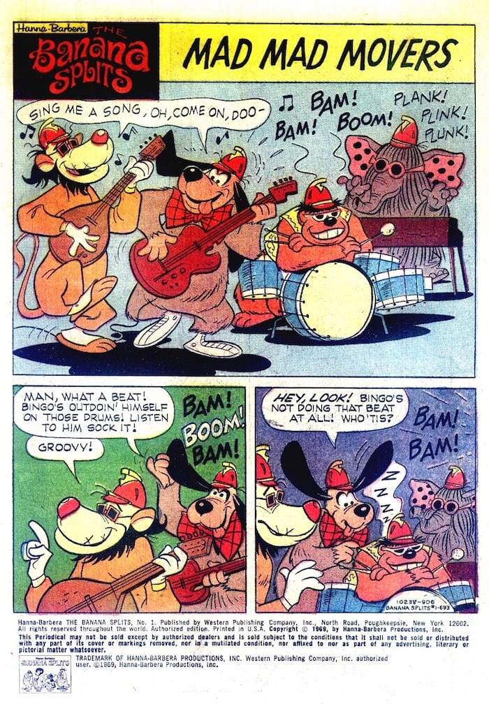 Banana Splits #1 - 1st issue - Pencil Ink