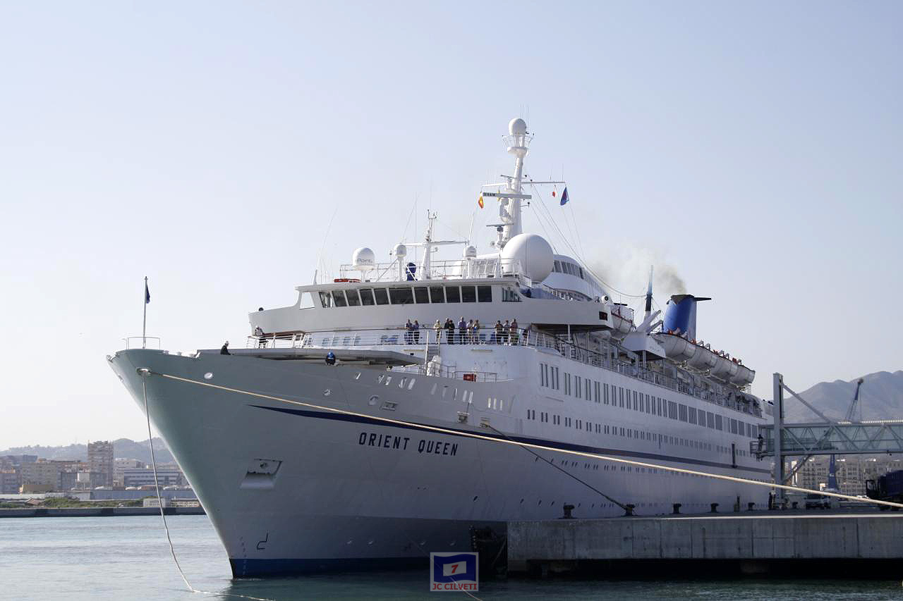 Málaga Marítima: Primera escala en Málaga del buque de crucero ORIENT QUEEN