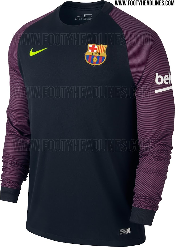Barcelona 16-17 Goalkeeper Kits Revealed - Footy Headlines