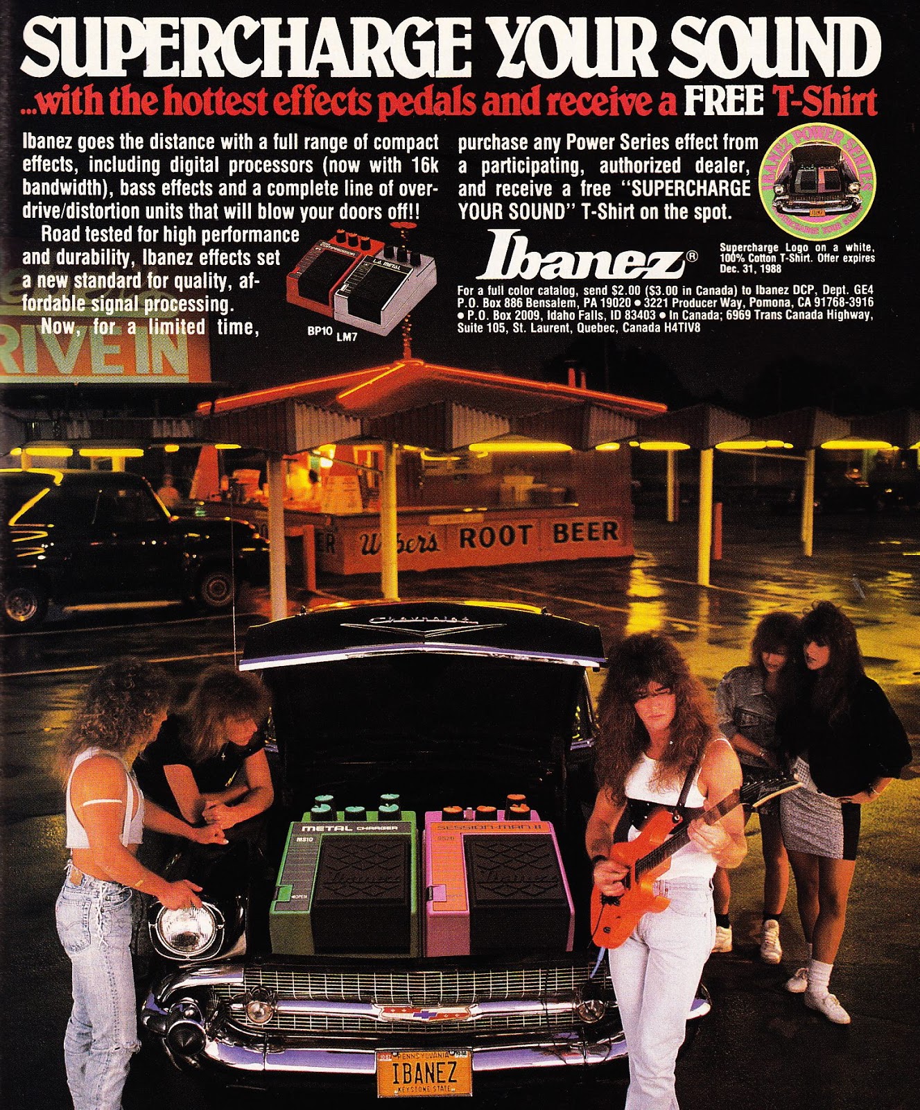 11 Ridiculously Rad Guitar Ads From The '80s