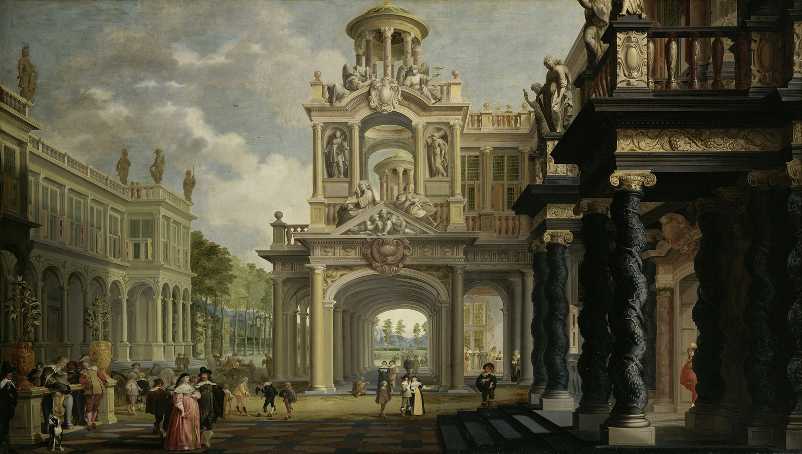 Dirck van Delen | Architecture Fantasy painter | Tutt'Art@ | Pittura ...