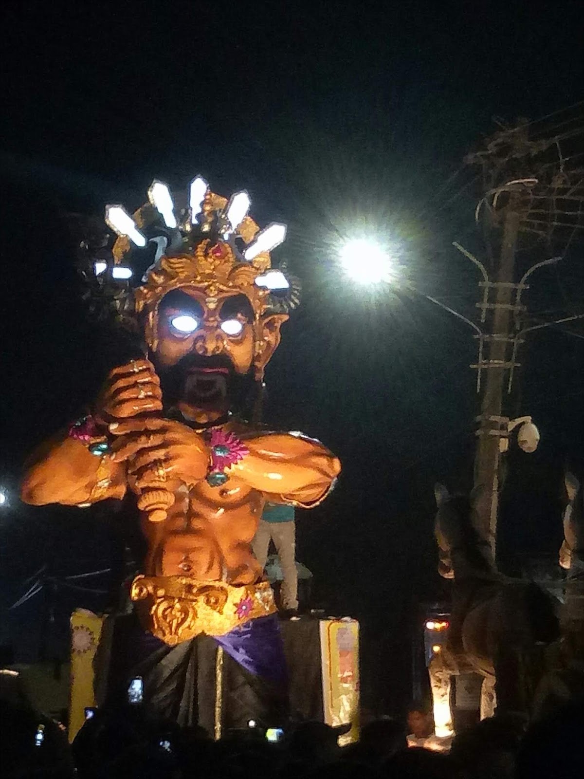 Solitary Wayfaring: Celebrating Diwali in Goa - Narkasur in Mapusa