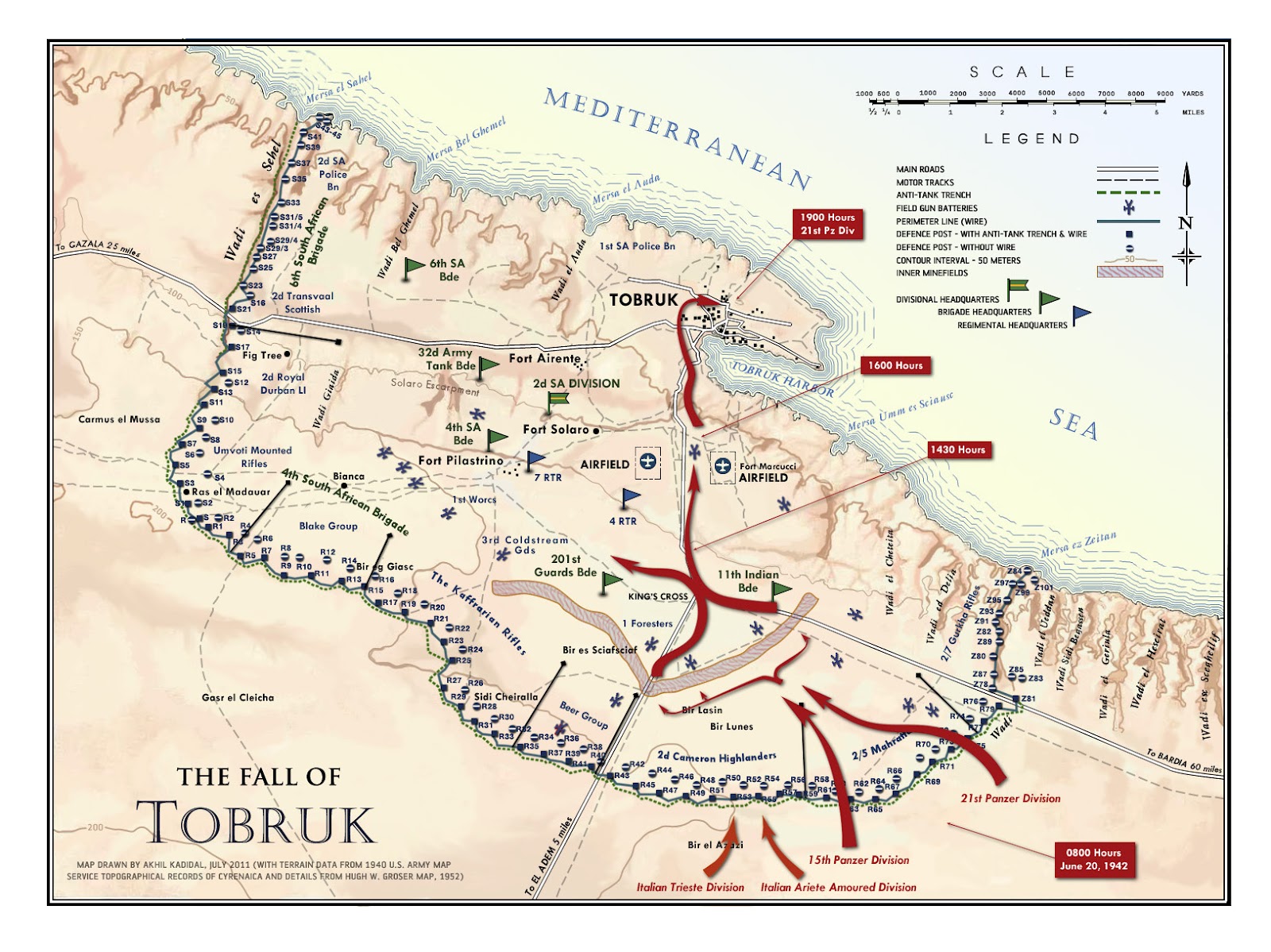 28 de junho de 1942 - O Afrika Korps conquista Tobruk