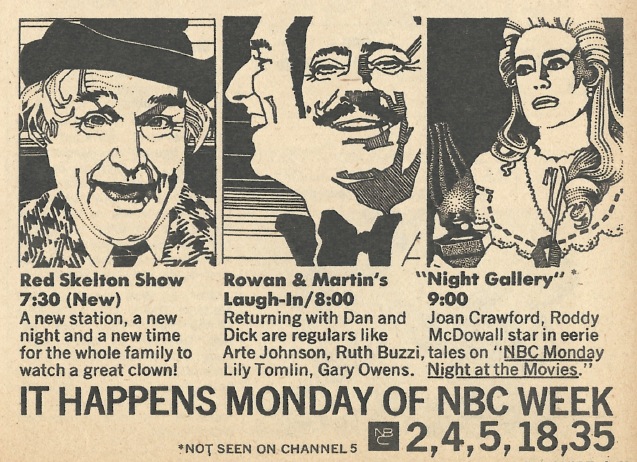 THE BOOKSTEVE CHANNEL: NBC Week-1970