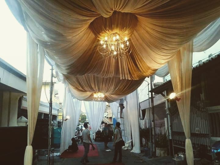 Foto Tenda / Terop VIP / Mawar / Dekor untuk di Gedung dan di Rumah ...