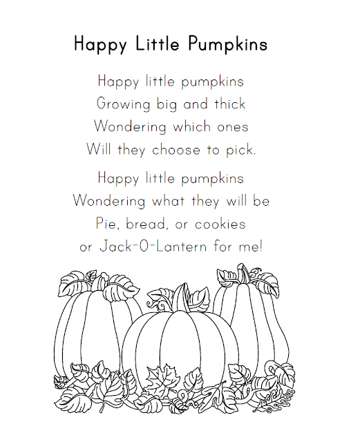 Pumpkin Poem | The Crafty Teacher