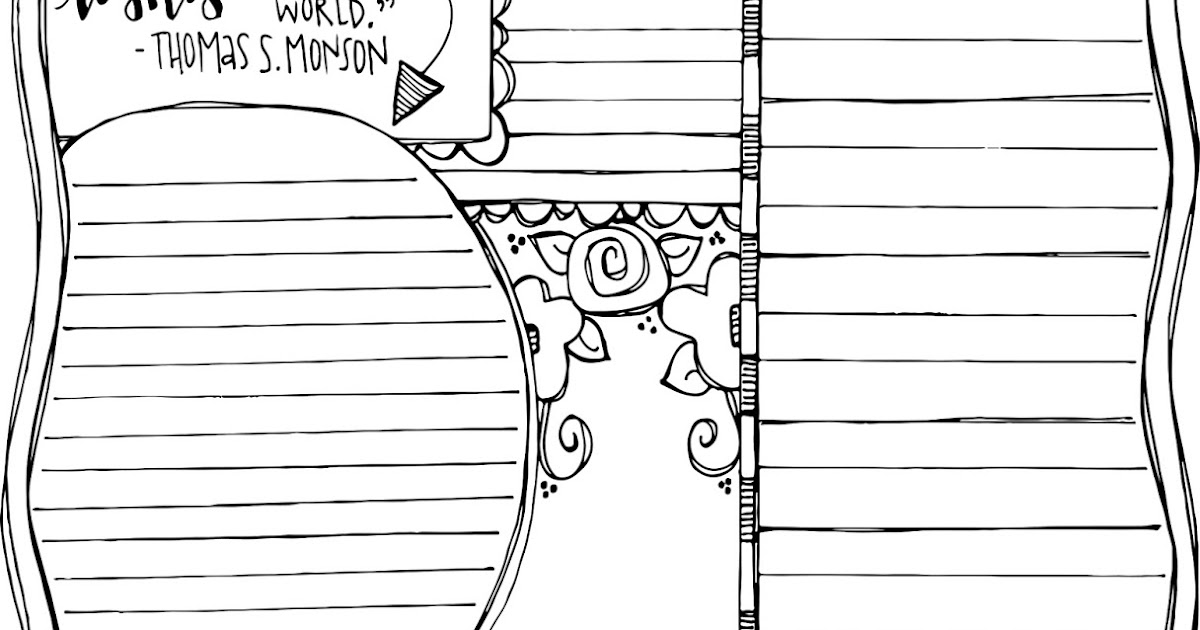 Melonheadz LDS illustrating: Free General Conference notes printables!