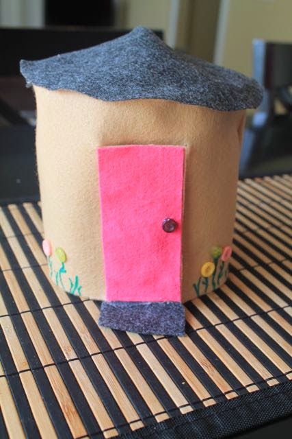 Felt Fairy Houses and Crafting for a Cause