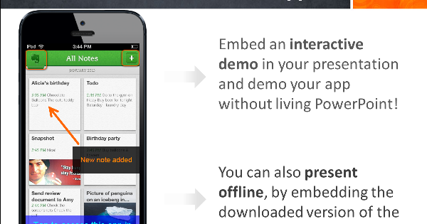 AppDemoStore Blog: HOW TO: Insert a Mobile App Demo into a PowerPoint ...