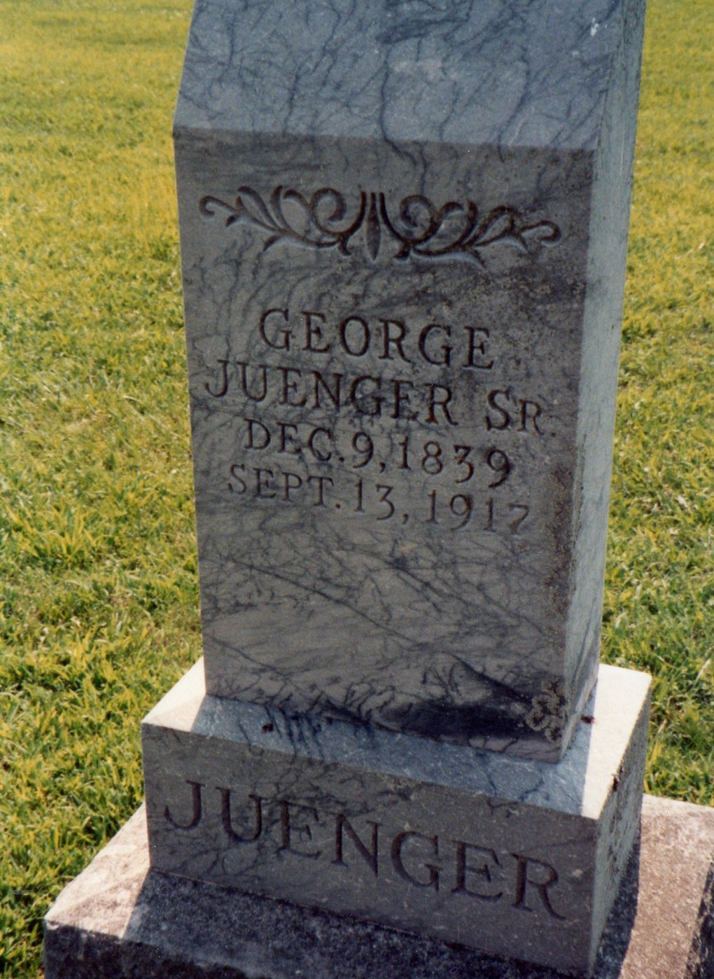 Juenger Geneaology: George Juenger Senior aka "Ol Hickory" aka Buck UPDATED