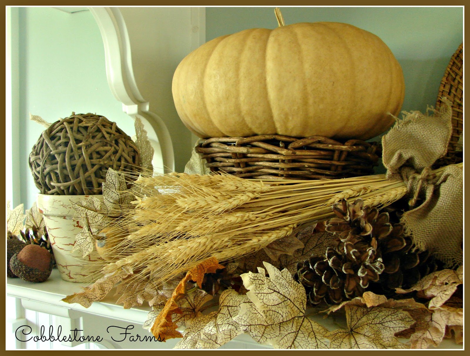 Cobblestone Farms: The Fall Spruce Up has begun...