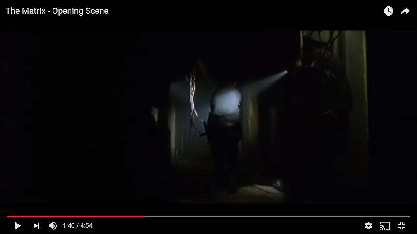 AS Media Studies Foundation Production: The Matrix analysis