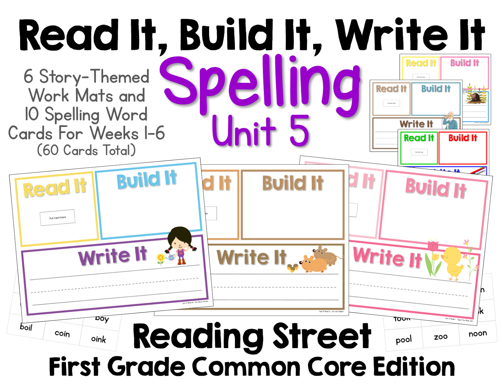 Reading Street Spelling Centers, Digraphs, and more.... | Mrs ...