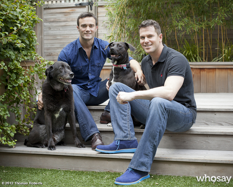 MSNBC Anchor Thomas Roberts And Fiance Patrick Abner Engagement Photos ...