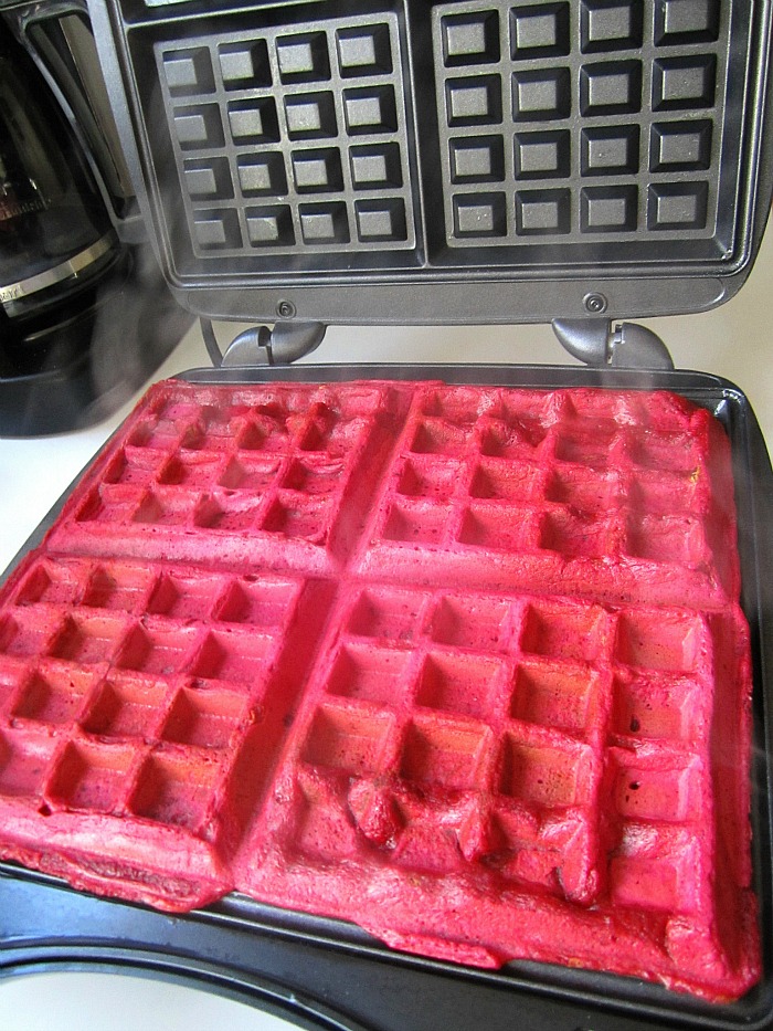 Best Beet Waffles!